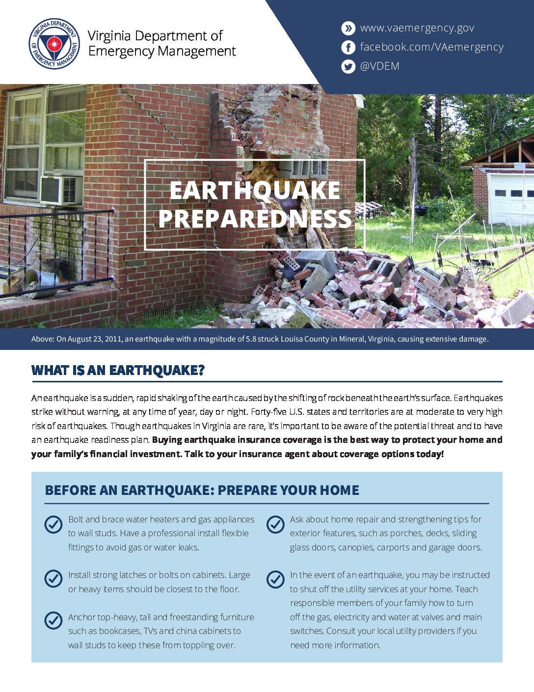 Publication - Earthquakes | VDEM
