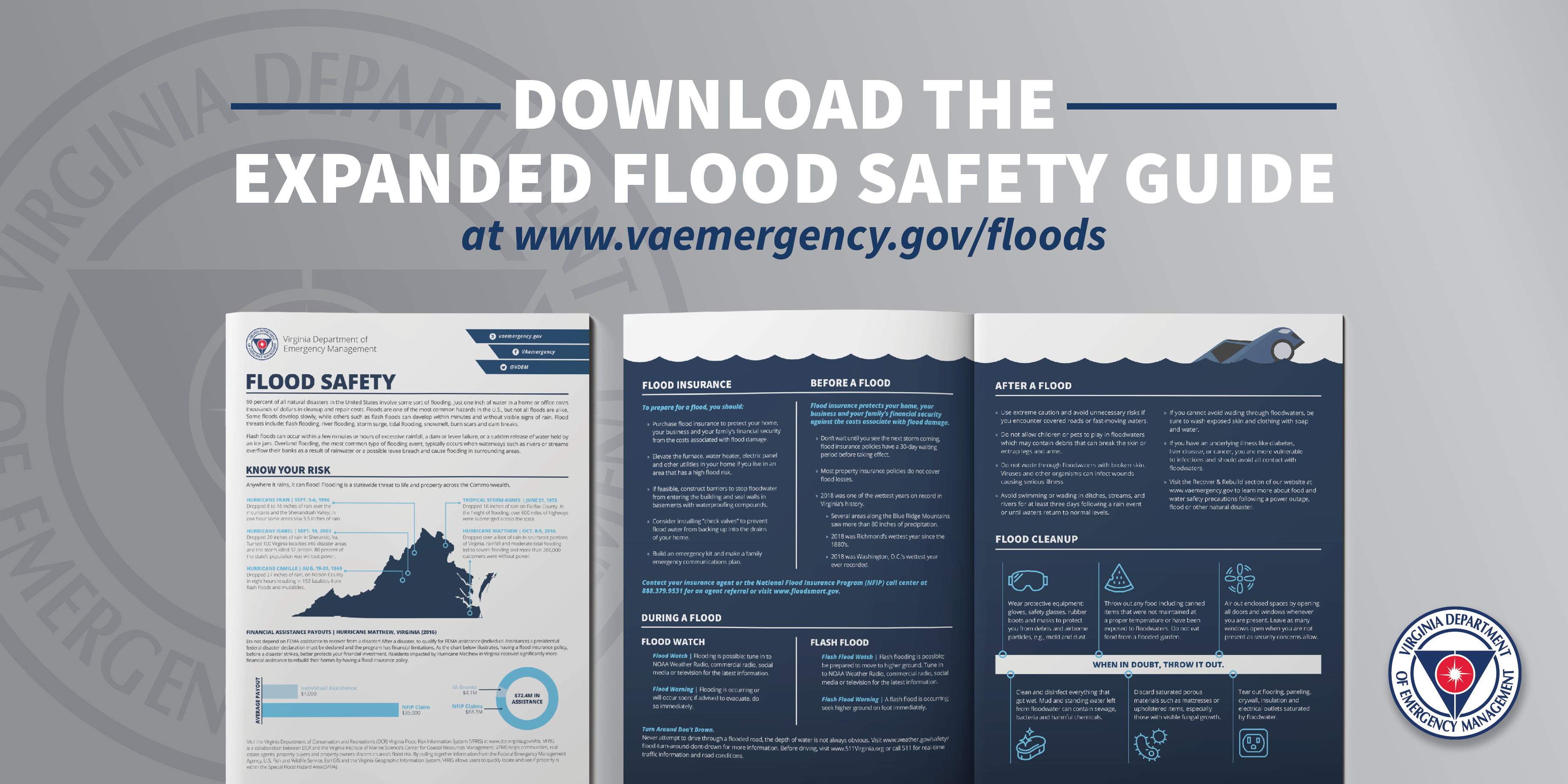Floods - Flood Safety Guide Promo | VDEM